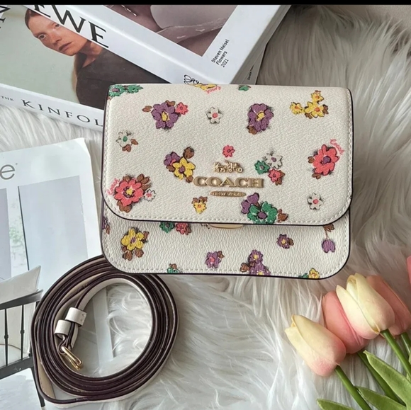 Coach | Bags | Nwt Coach C9958 Mini Brynn Crossbody With Spaced Floral ...